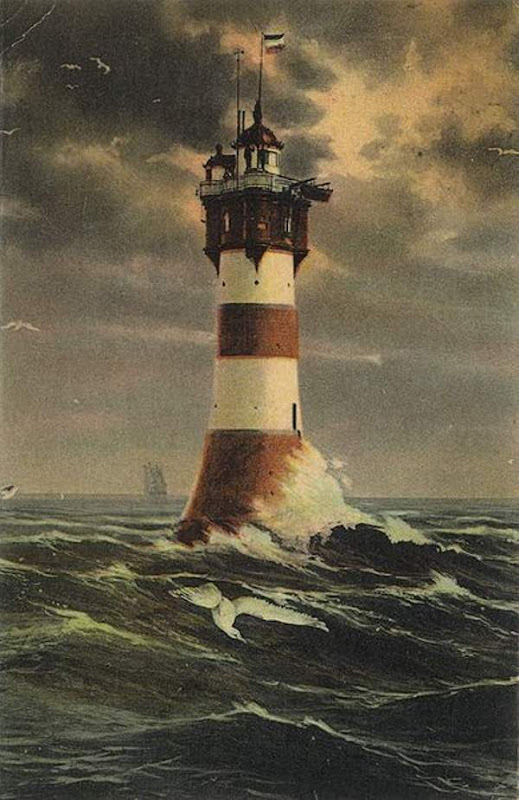 Roter Sand Lighthouse Turned Hotel in Germany | Amusing Planet